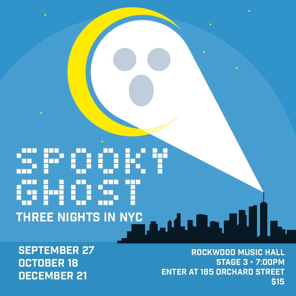 Spooky Ghost Last Solo Show of the Year …NYC | G e r r y L e o n a r d