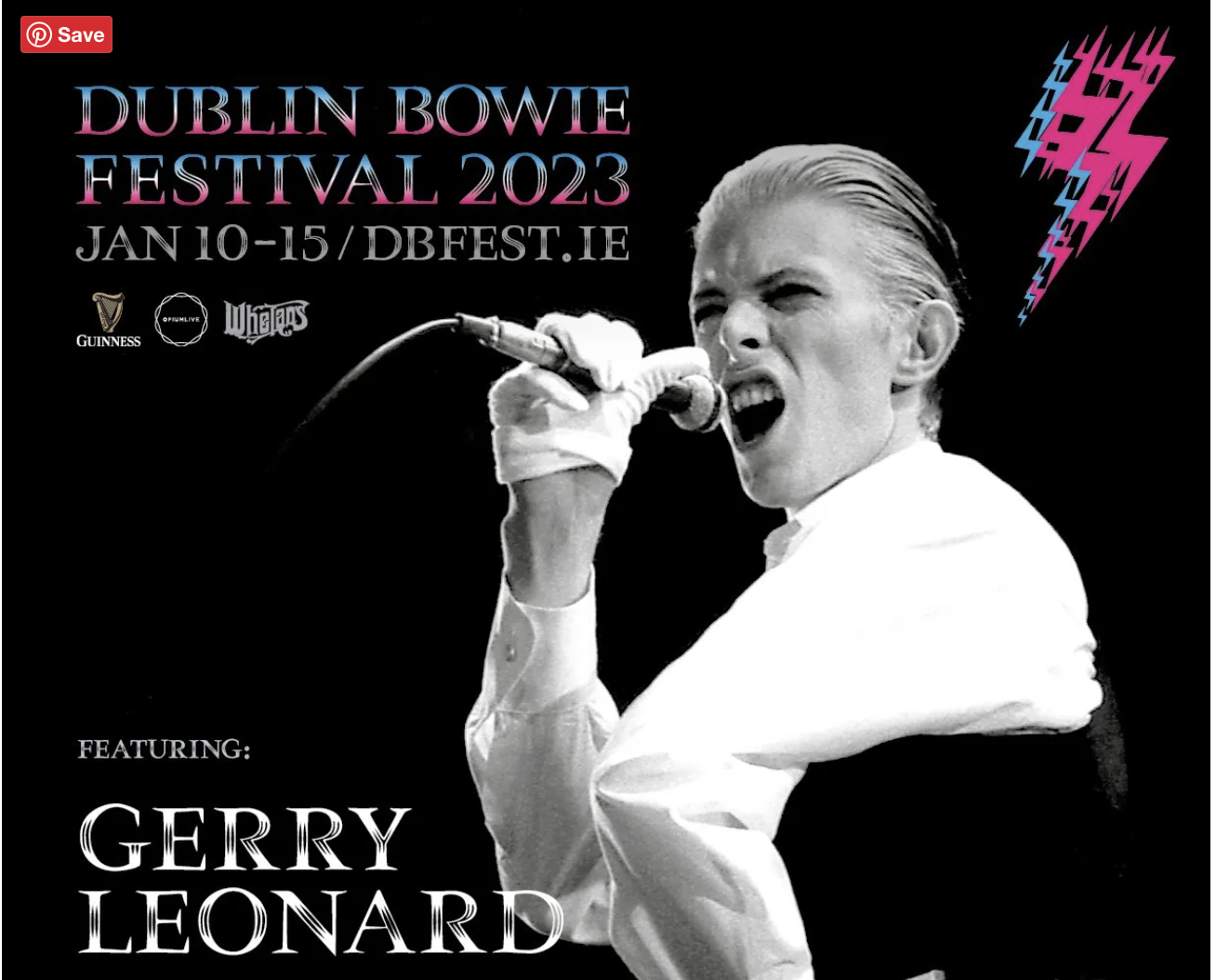 Spooky Ghost at Dublin Bowie Festival 2023 | G e r r y L e o n a r d